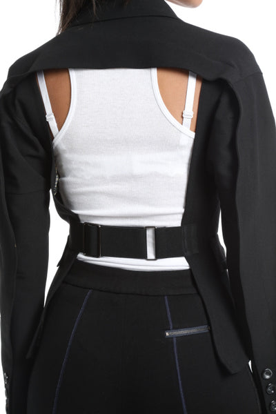 Backless Blazer – Forbes Fashions